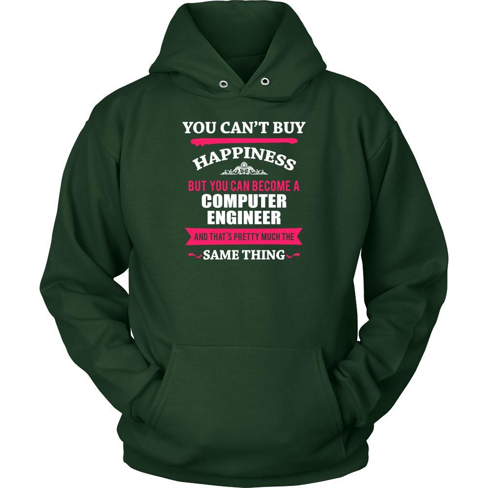 Computer Engineer Shirt - You can't buy happiness but you can become a ...