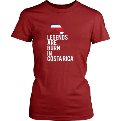 Costa Rica Shirt - Legends are born in Costa Rica - National Heritage ...