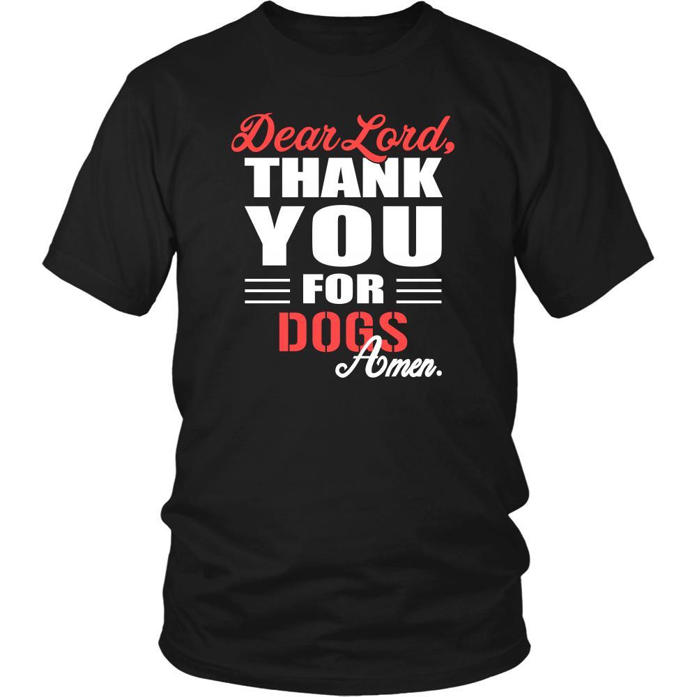 Dog Shirt - Dear Lord, thank you for Dog Amen- Pets - Teelime | Unique ...
