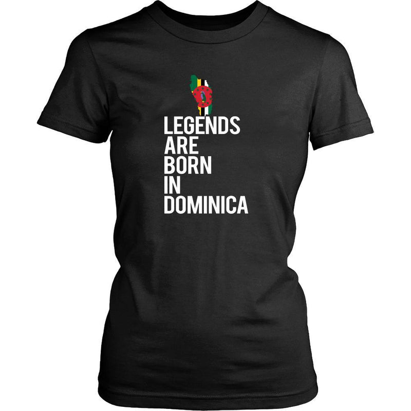 Dominica Shirt - Legends are born in Dominica - National Heritage Gift ...