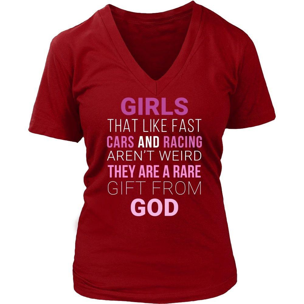 Drag Racing T Shirt - Girls that like fast cars and racing - Teelime ...