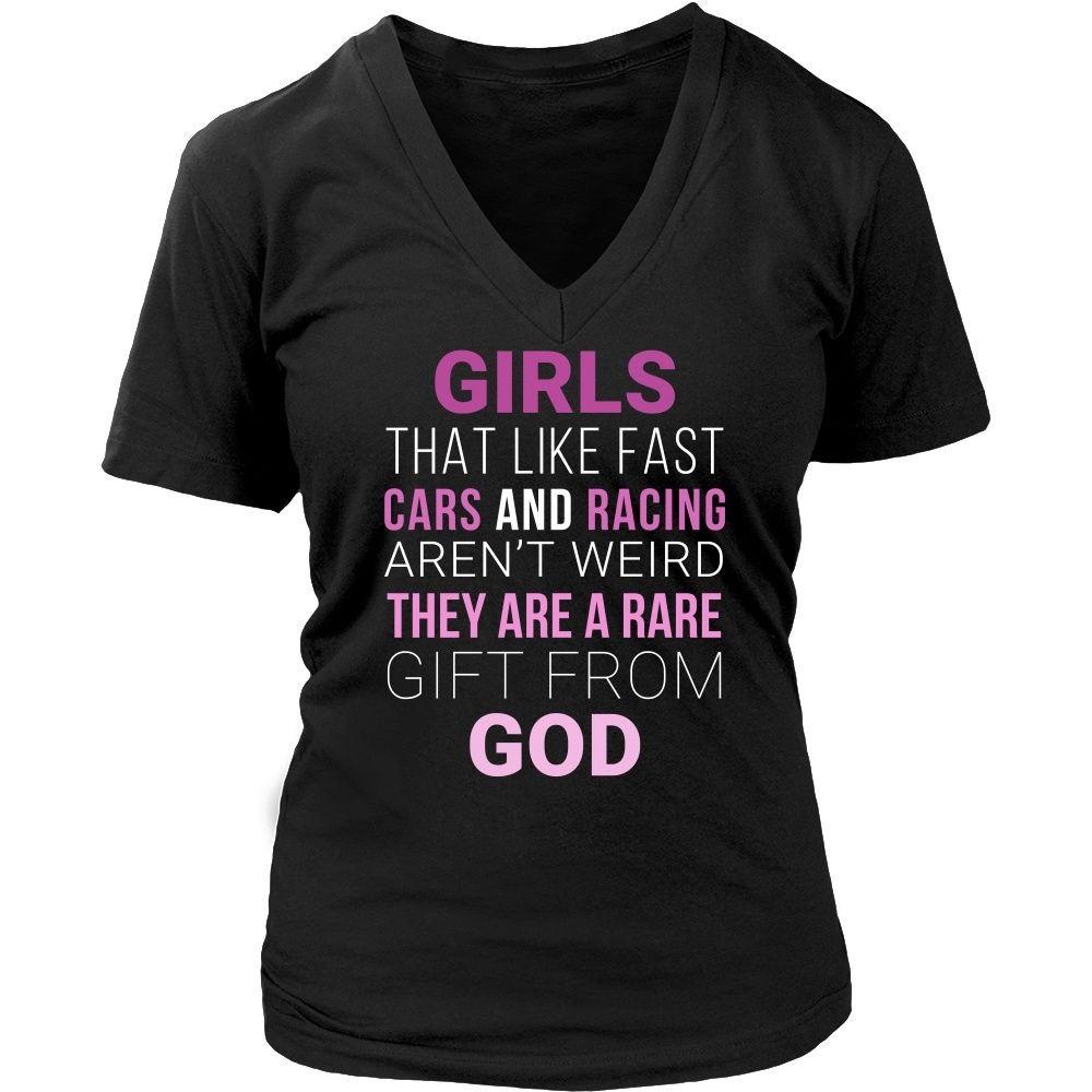 Drag Racing T Shirt - Girls that like fast cars and racing - Teelime ...