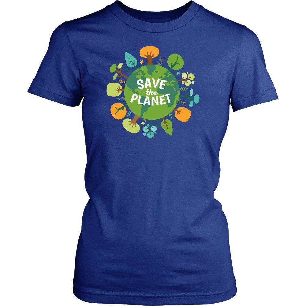 Ecology T Shirt - Save The Planet - Teelime | Unique t-shirts