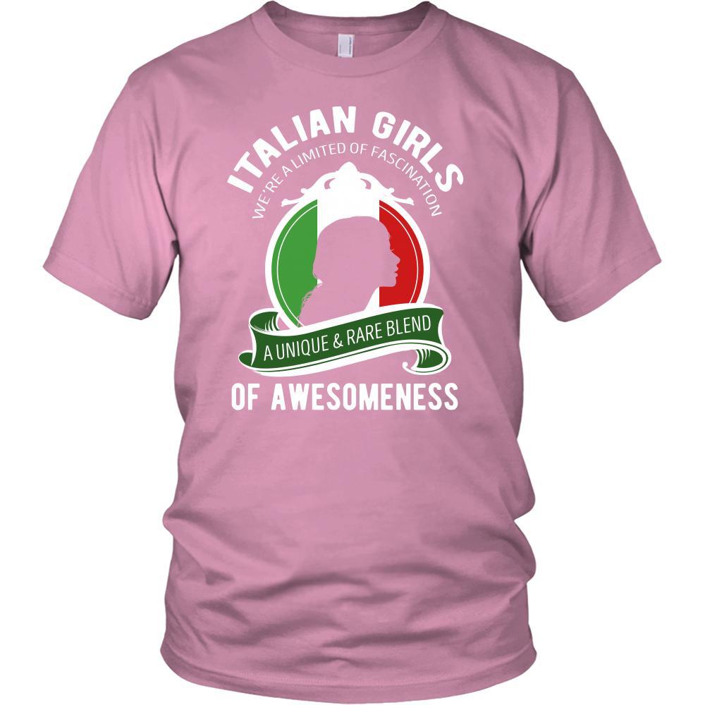 Italian tee - Italians Girls a Rare blend of Awesomness - Teelime ...