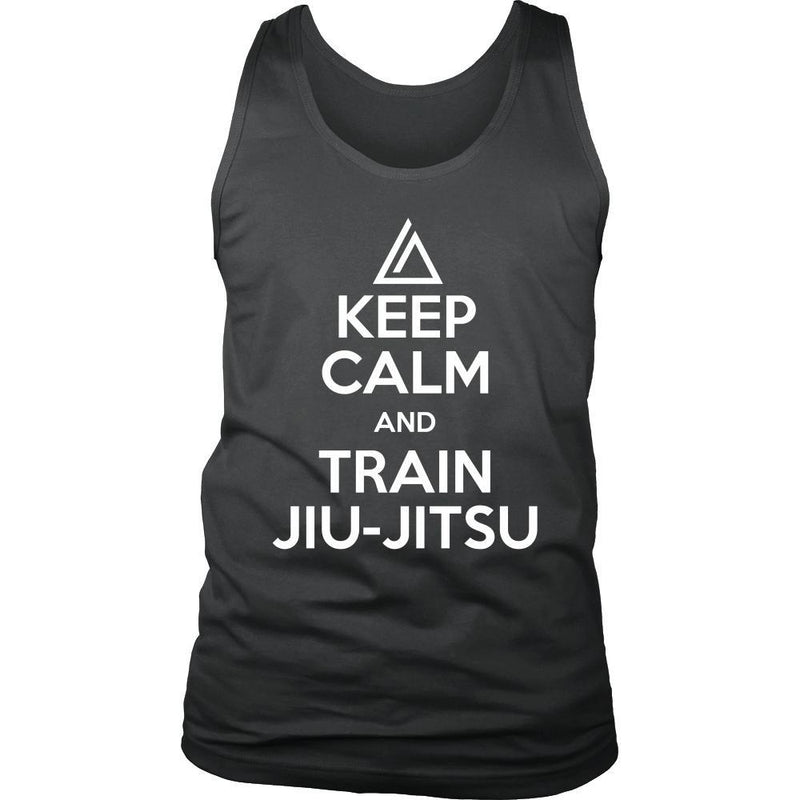 Jiu-Jitsu Tank Top - Keep Calm and Train Jiu-Jitsu - Teelime | Unique t ...