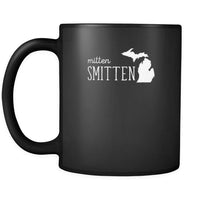 Michigan funny coffee cup- Mitten smitten - Michigan state mug 11oz Bl ...