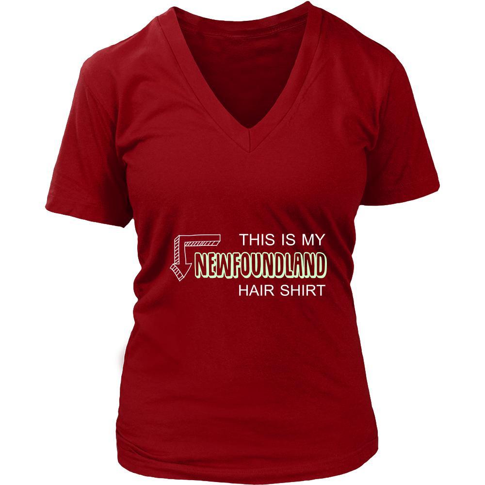 Newfoundland Shirt - This is my Newfoundland hair shirt - Dog Lover Gi ...