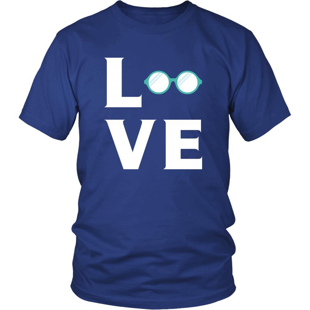 Optician - LOVE Optician - Profession/Job Shirt - Teelime | Unique t-shirts