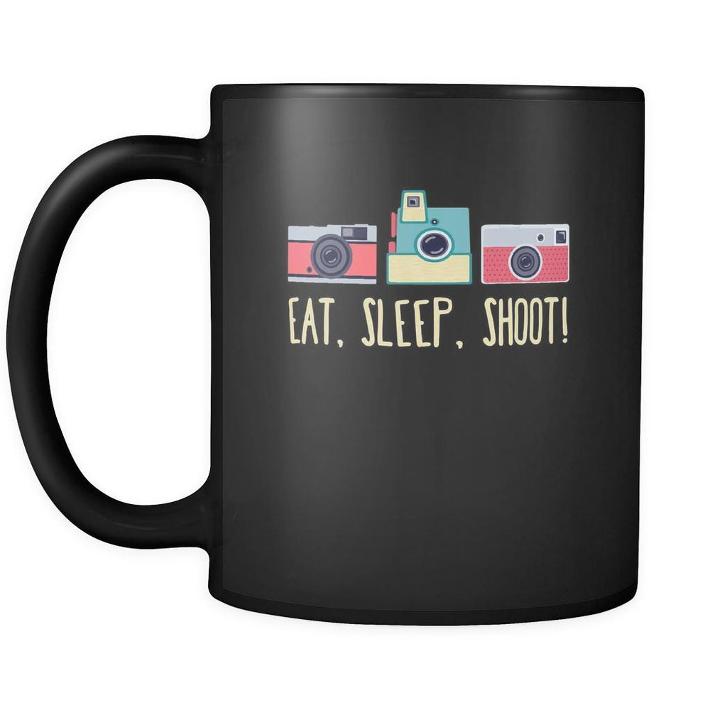 Stay focused mug - photographer gift, photography mug (11oz) Black ...
