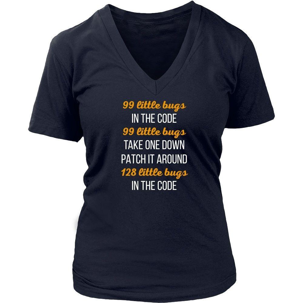 Programmers T Shirt - Coding Error List - Teelime | Unique t-shirts