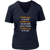 Programmers T Shirt - Coding Error List - Teelime | Unique t-shirts