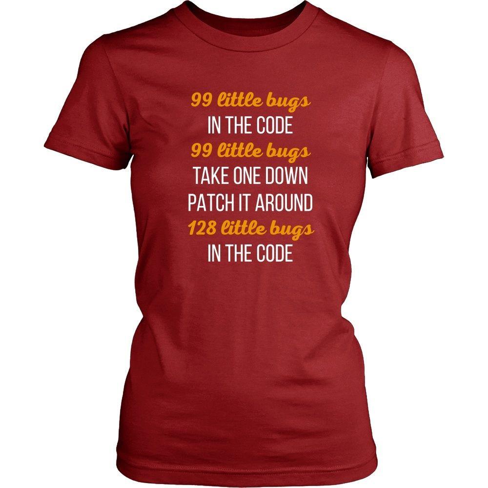 Programmers T Shirt - Coding Error List - Teelime | Unique t-shirts