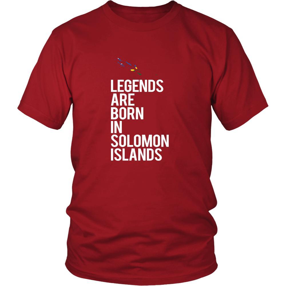 Solomon Islands Shirt - Legends are born in Solomon Islands - National ...