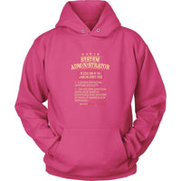 System Administrator Shirt - System Administrator a person who solves ...