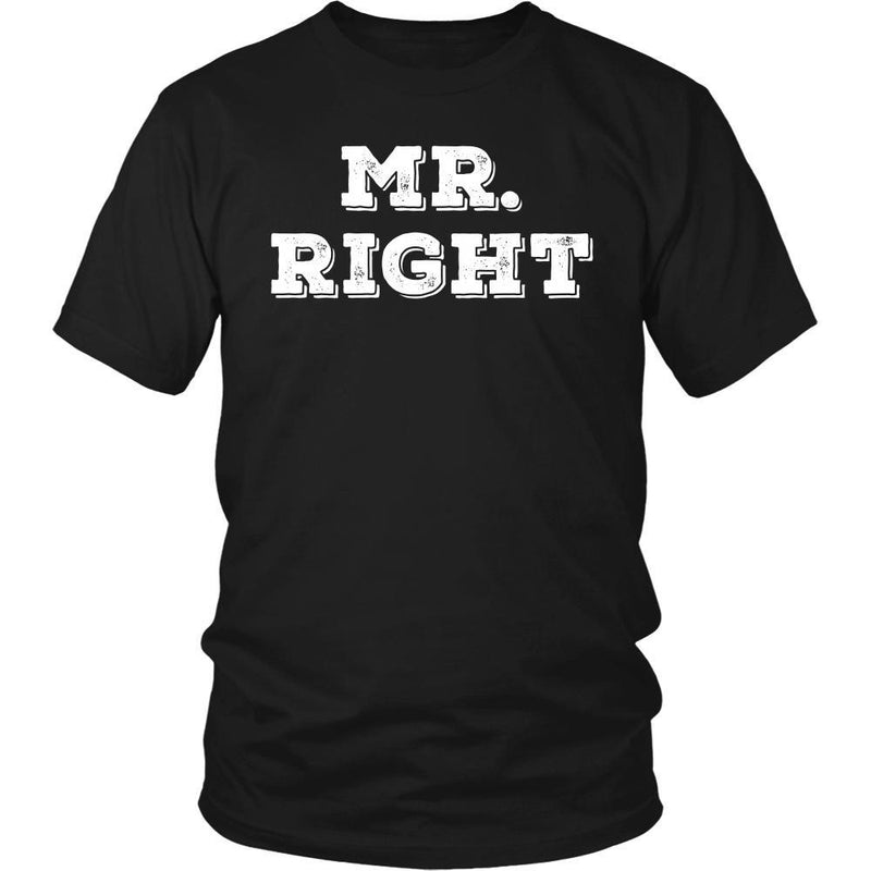 Valentine's Day T Shirt - Mr. Right - Teelime | Unique t-shirts